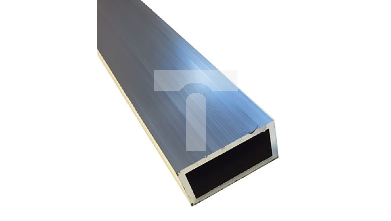 Rura z aluminium, profil: prostokątna, dł.: 1m, wys.: 40mm, gr.: 2mm ...