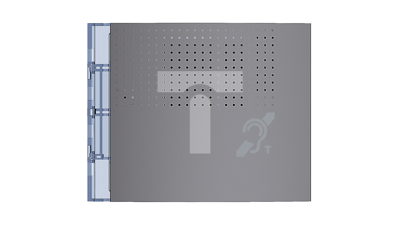 SFERA Plakietka modułu teleloop stalowoszara 352703 – LEGRAND | TIM SA