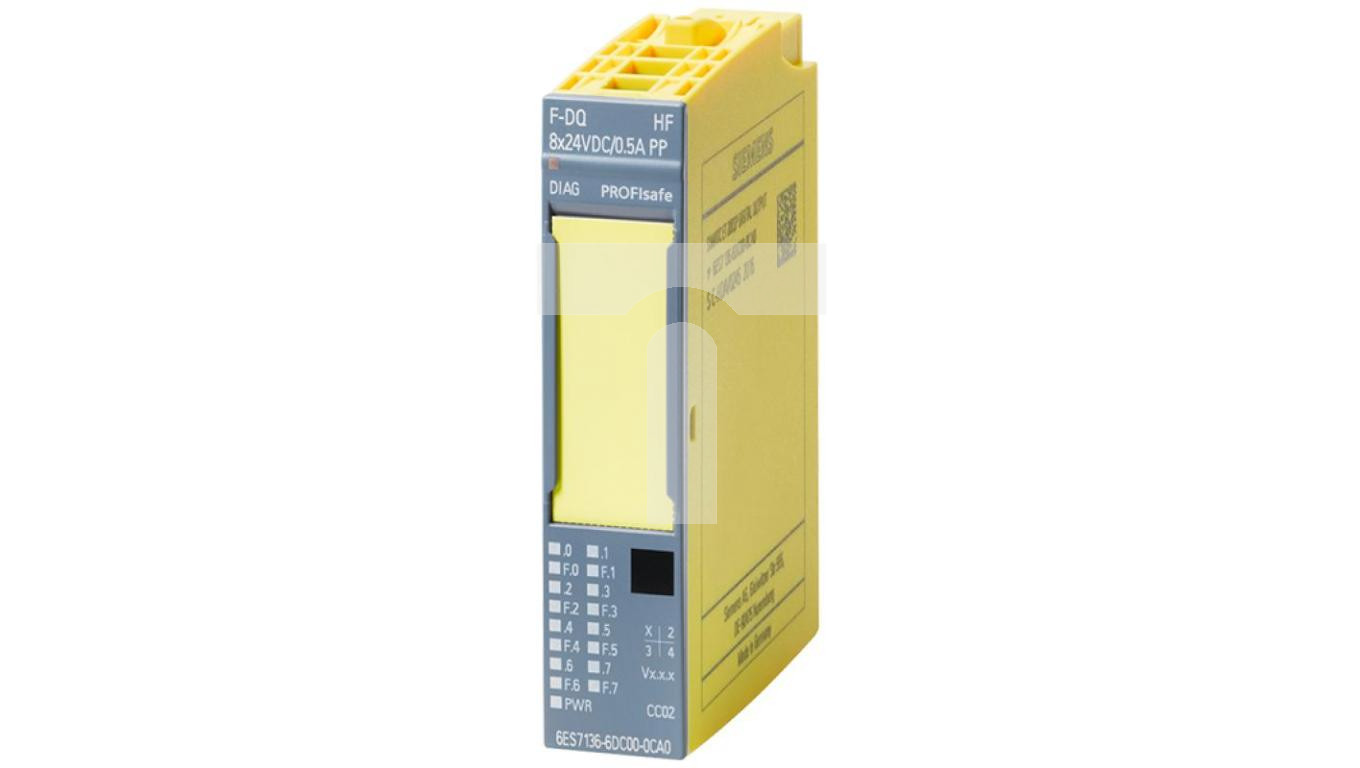 SIMATIC ET 200SP, Moduł wyjść binarnych FAIL-SAFE - 6ES7136-6DC00-0CA0 ...