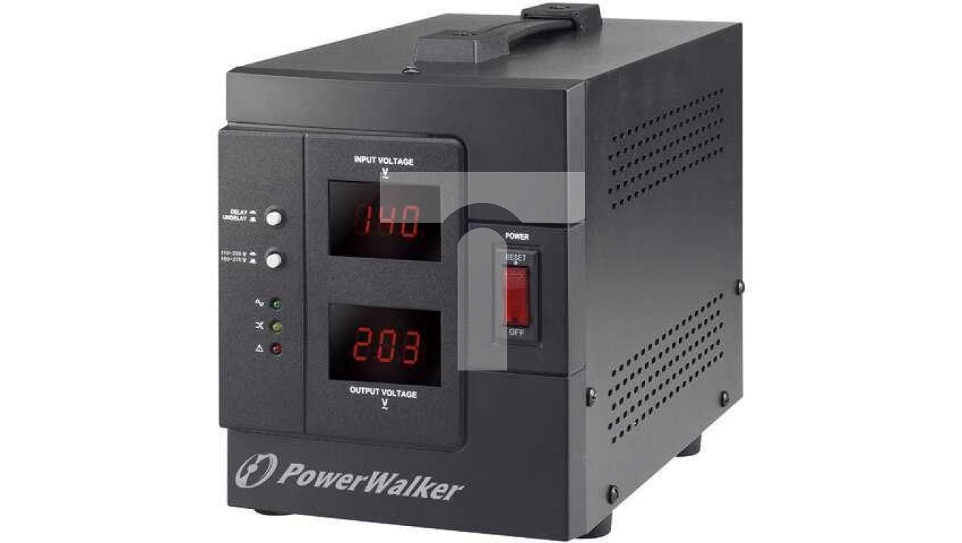 STABILIZATOR NAPIĘCIA AVR POWERWALKER 230V, 2000VA 2X SCHUKO OUT ...