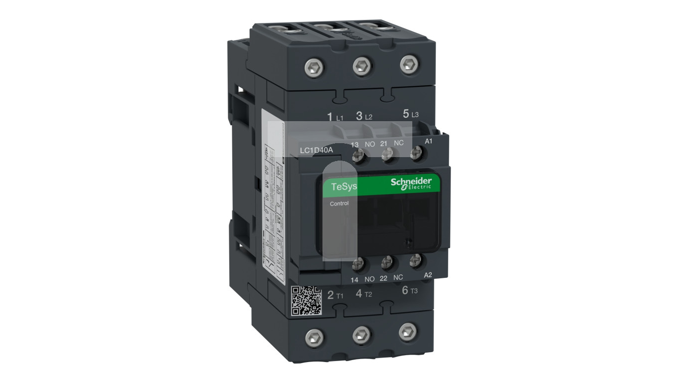 STYCZNIK 3P 40A AC3 230VAC 50Hz 1NO1NC LC1D40AP5 – Schneider | TIM SA