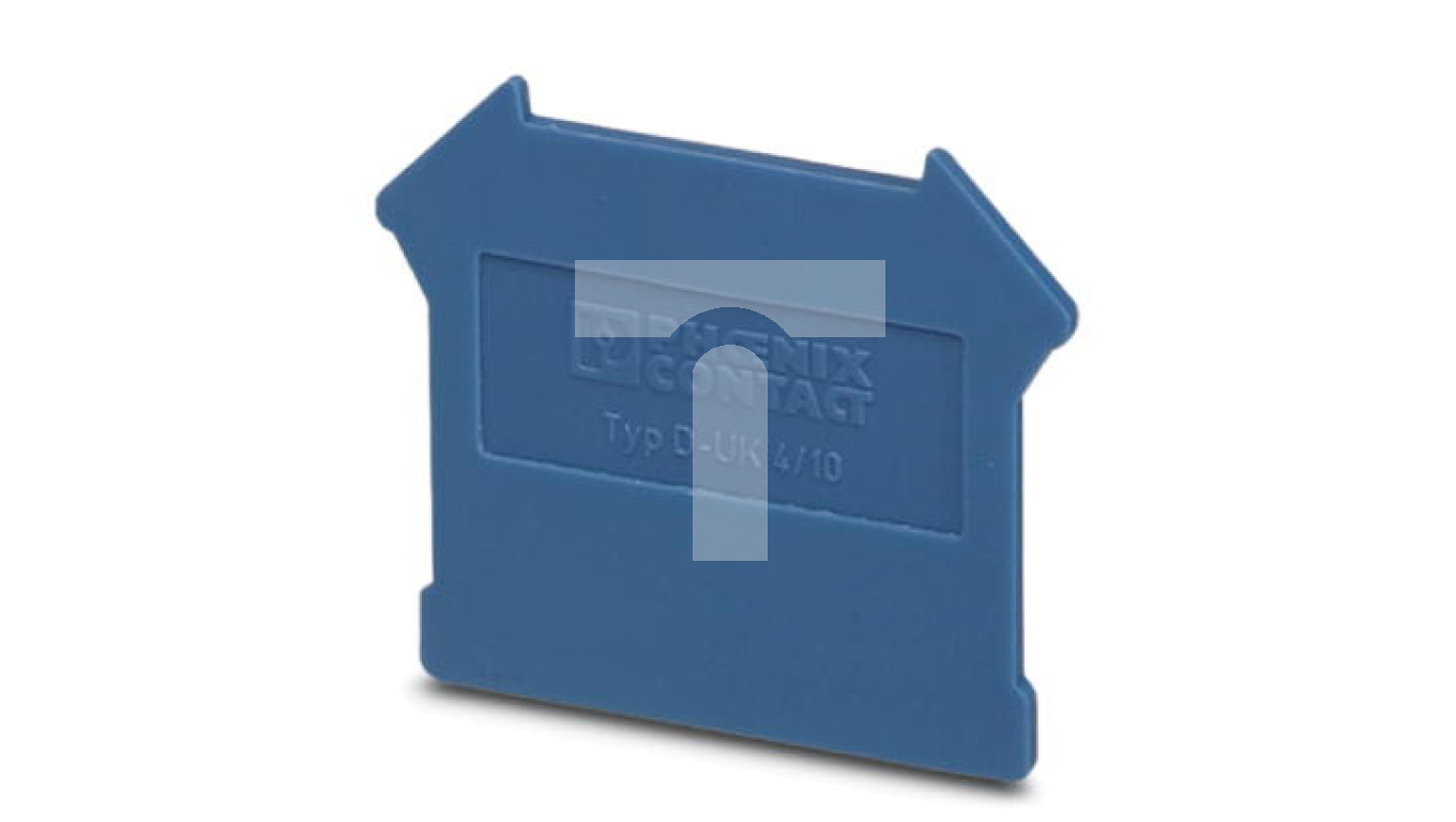 Ścianka końcowa 1,8mm niebieska D-UK 4/10 BU 3003101 /50szt./ – PHOENIX ...