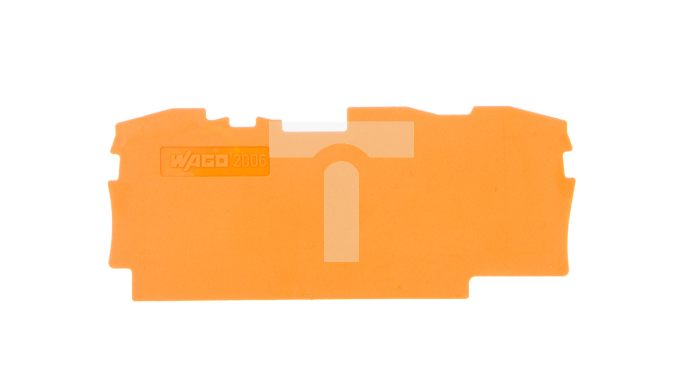 Ścianka końcowa pomarańczowa 2006-1392 TOPJOBS /25szt./ – WAGO | TIM SA