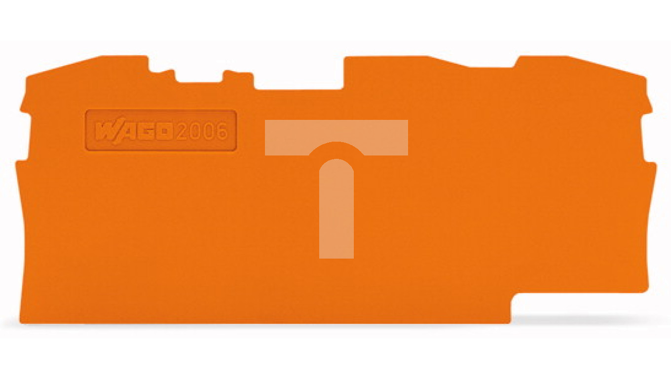 Ścianka końcowa pomarańczowa 2006-1392 TOPJOBS /25szt./ – WAGO | TIM SA