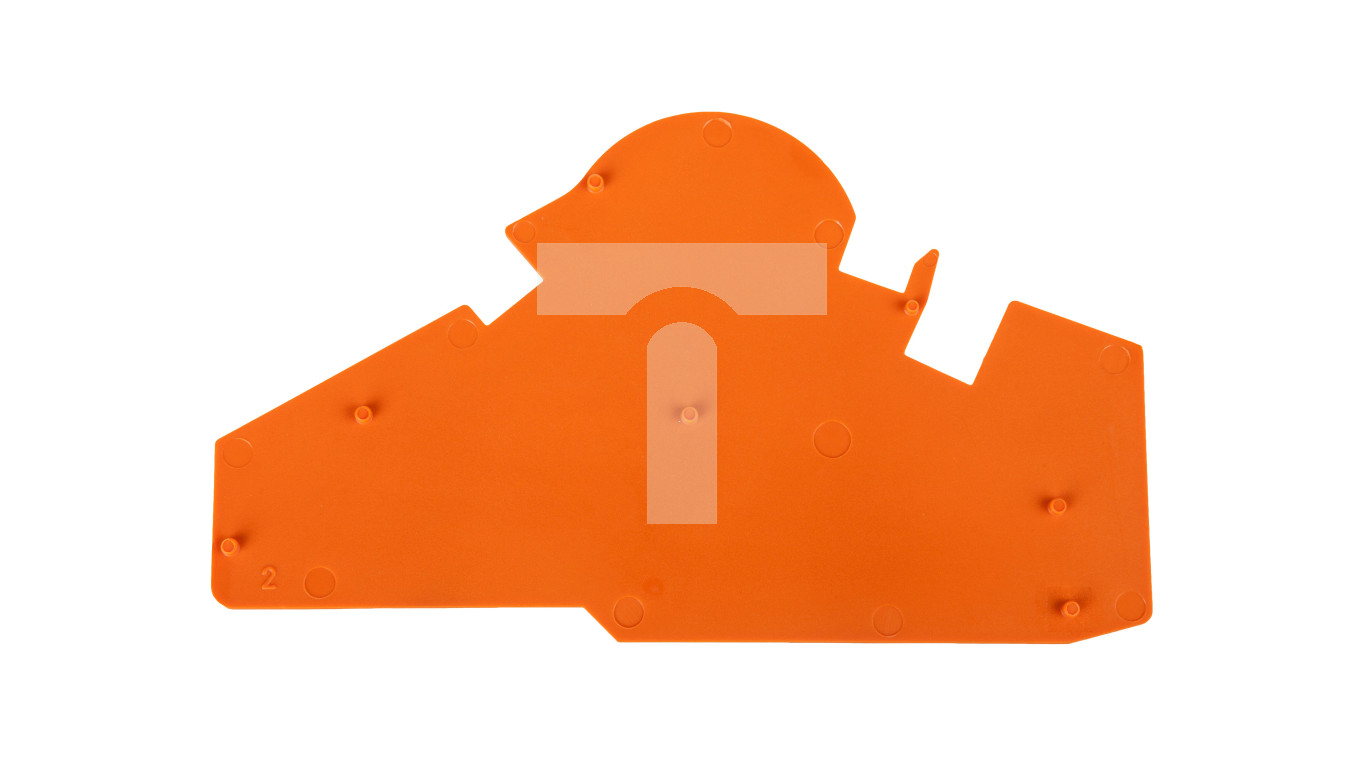 Ścianka końcowa pomarańczowa 282-386 /10szt./ – WAGO | TIM SA