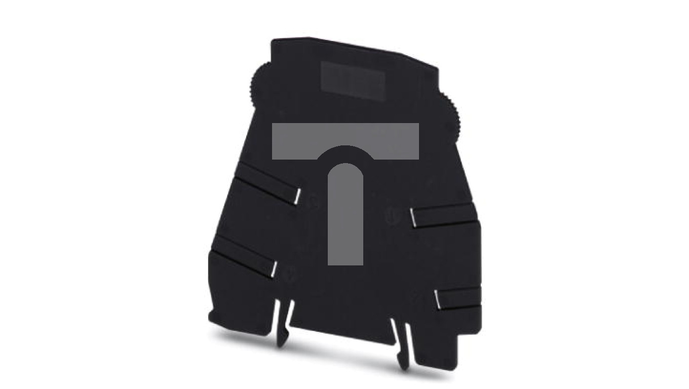 Ścianka rozdzielająca do złączek szynowych czarna PLC-ATP BK 2966841 ...