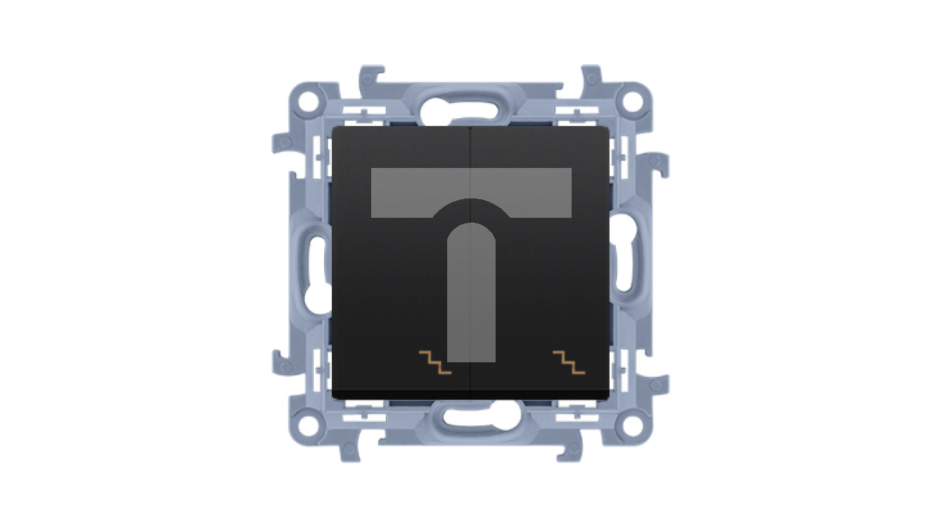 Simon 10 Łącznik schodowy podwójny (moduł) 10AX, 250V, zaciski śrubowe ...
