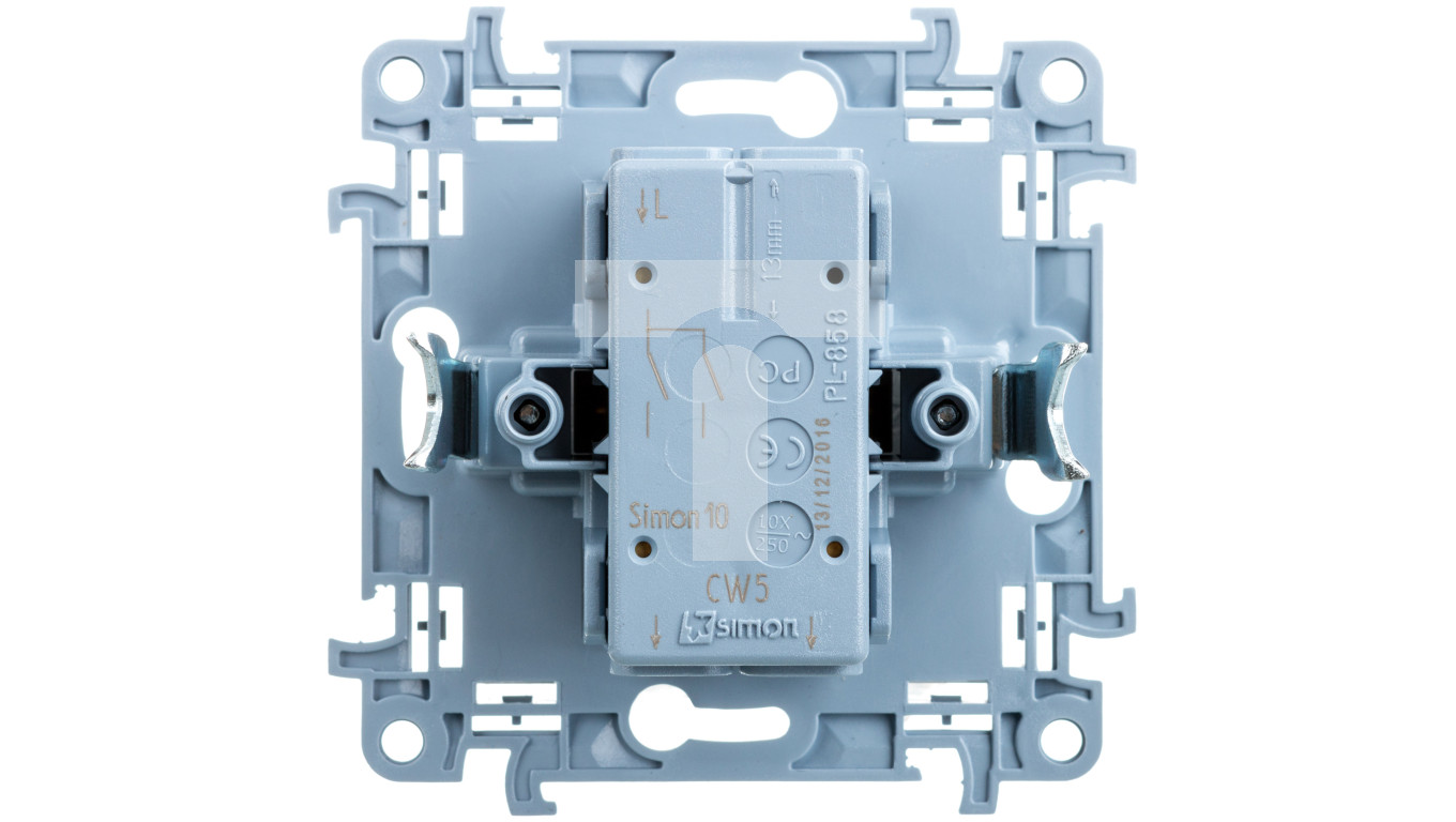 Simon 10 Łącznik świecznikowy 10AX IP20 biały CW5.01/11 – Kontakt-Simon ...