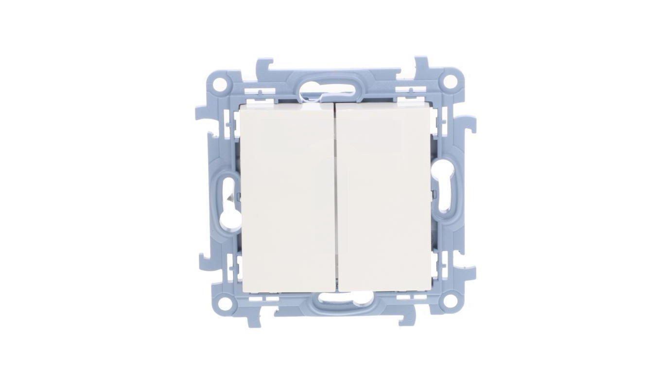 Simon 10 Łącznik świecznikowy 10AX IP44 biały CW5B.01/11 – Kontakt ...