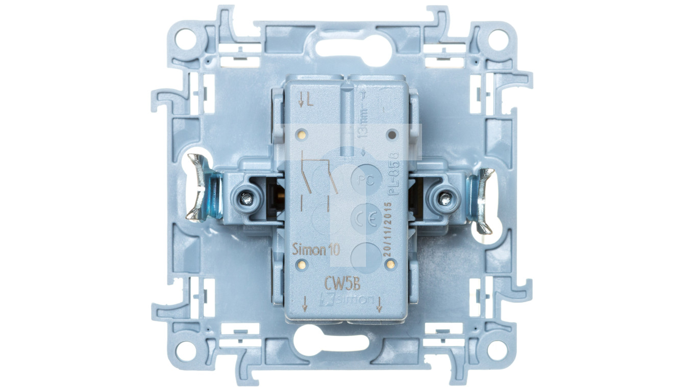 Simon 10 Łącznik świecznikowy 10AX IP44 kremowy CW5B.01/41 – Kontakt ...
