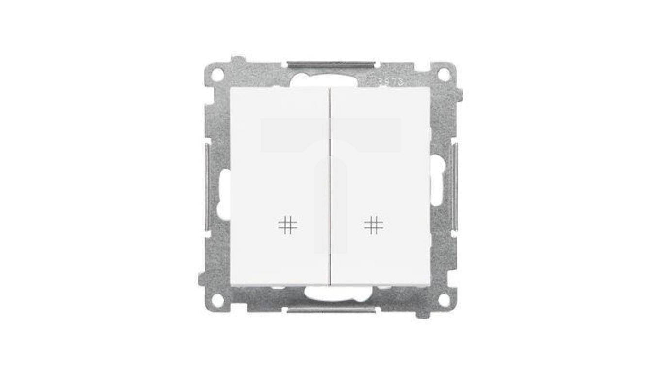 Simon 55 Łącznik krzyżowy podwójny (moduł) 10 AX, 250 V~, szybkozłącza ...