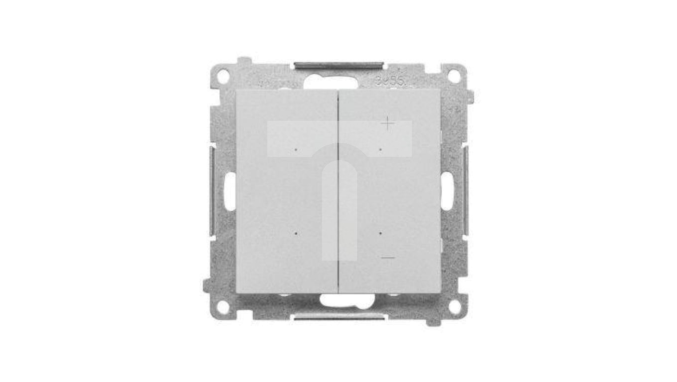 Simon 55 Ściemniacz do LED ściemnialnych, klawiszowy (moduł) Aluminium ...