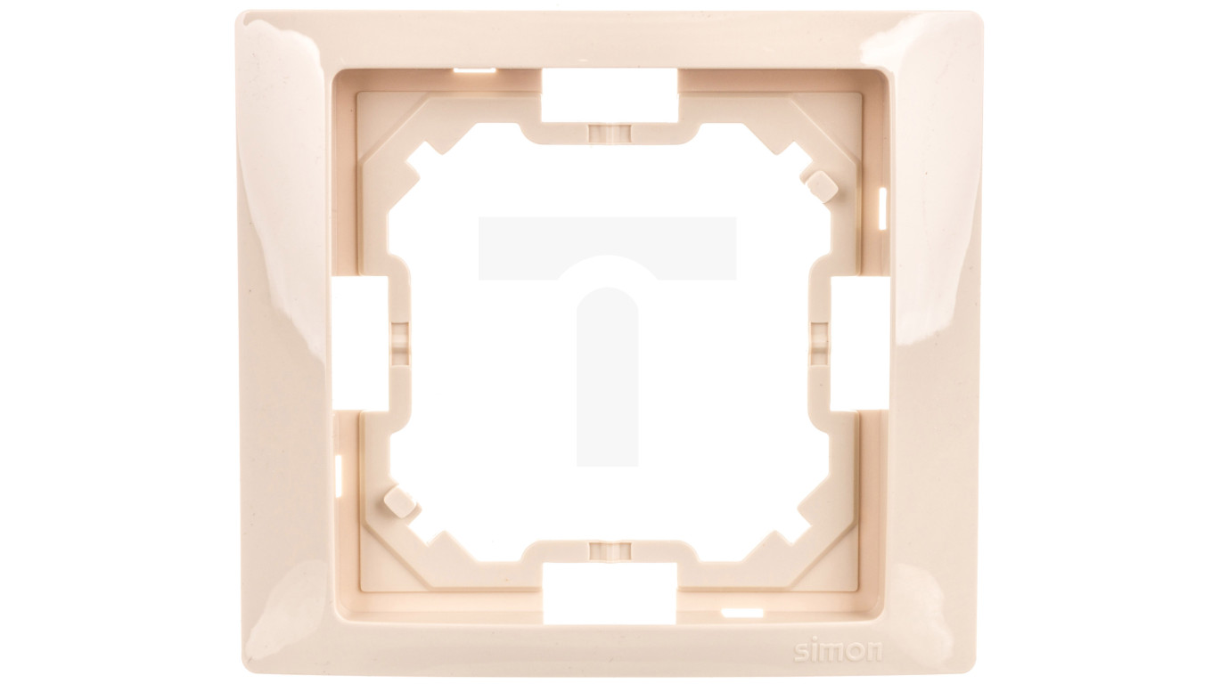 Simon Basic Neos Ramka pojedyncza beżowy BMRC1/12 – Kontakt-Simon | TIM SA