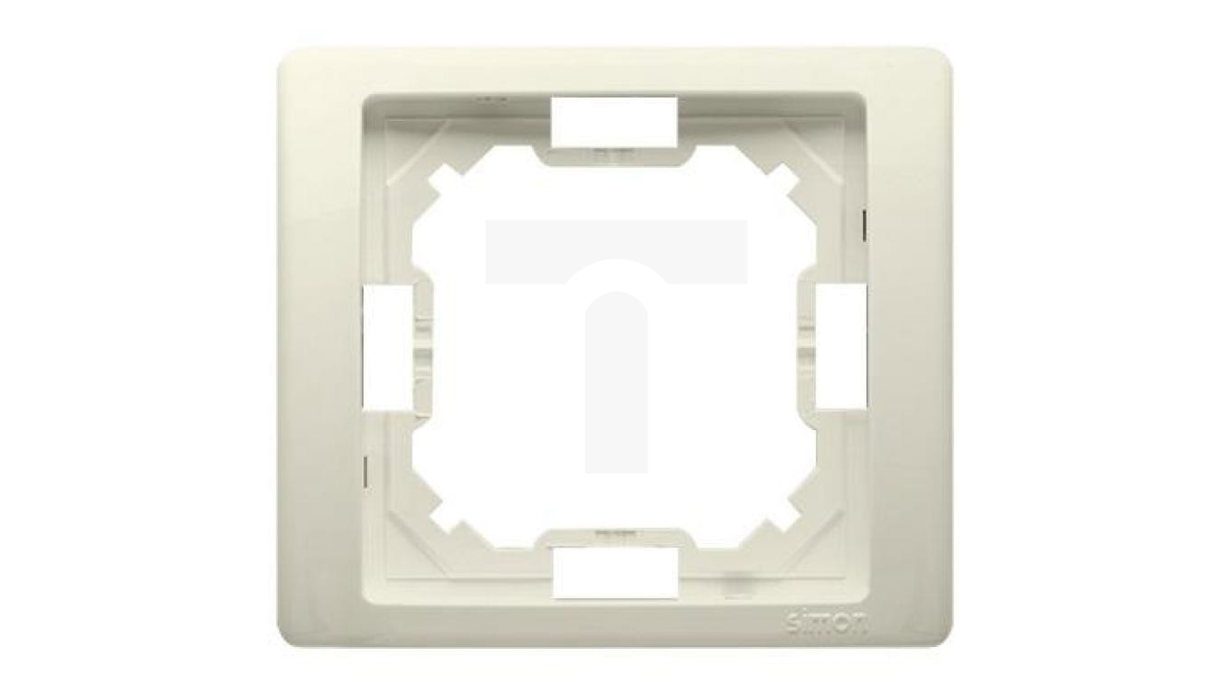 Simon Basic Neos Ramka pojedyncza beżowy BMRC1/12 – Kontakt-Simon | TIM SA