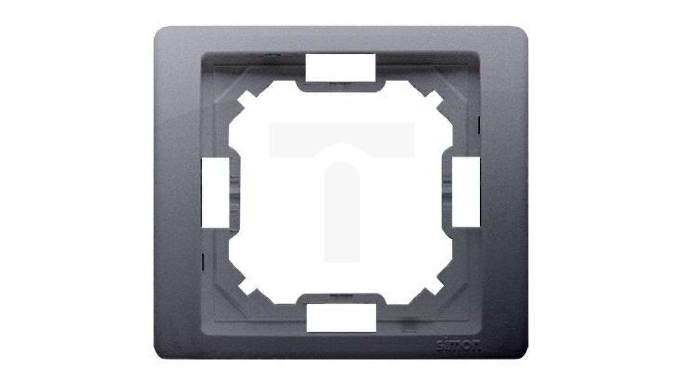 Simon Basic Neos Ramka pojedyncza stal inox BMRC1/21 – Kontakt-Simon ...