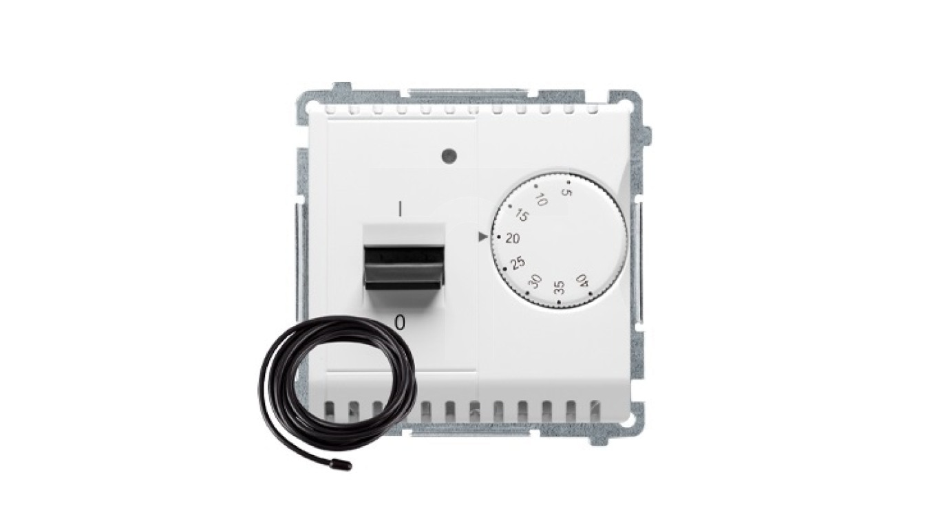 Simon Basic Regulator temperatury z czujnikiem zewnętrznym, 16A, 230V ...