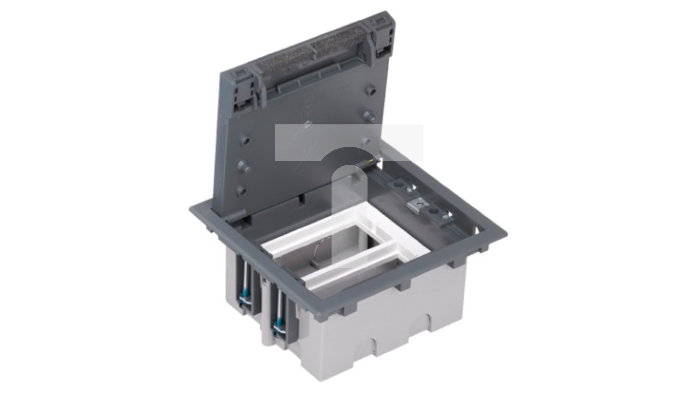 Simon Connect Puszka podłogowa S500 2-modułowa 4x K45 gł. 93mm szary ...