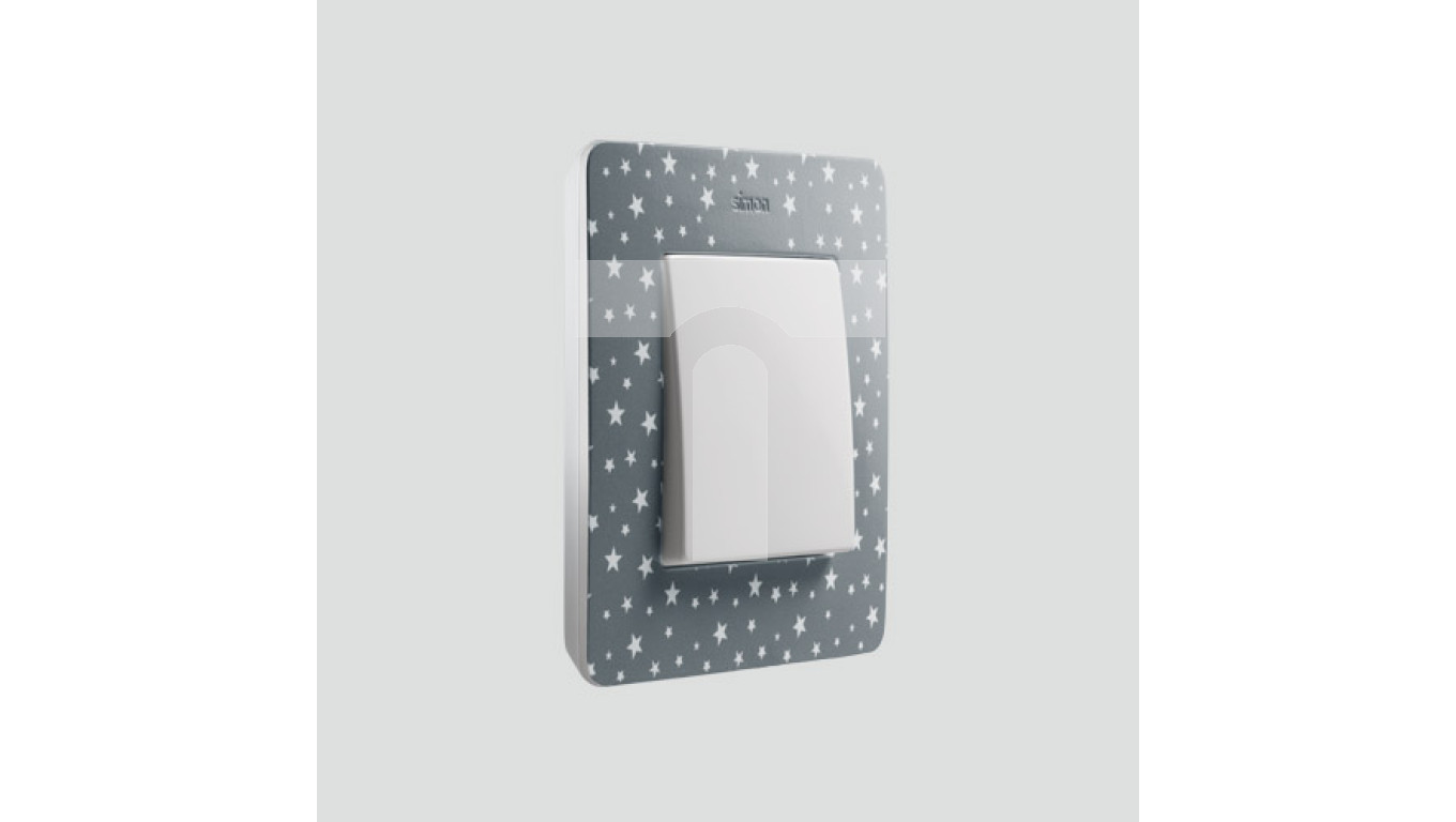 Simon Detail 82 Ramka pojedyncza Detail ORIGINAL-imagine SZARY ZIMNY ...