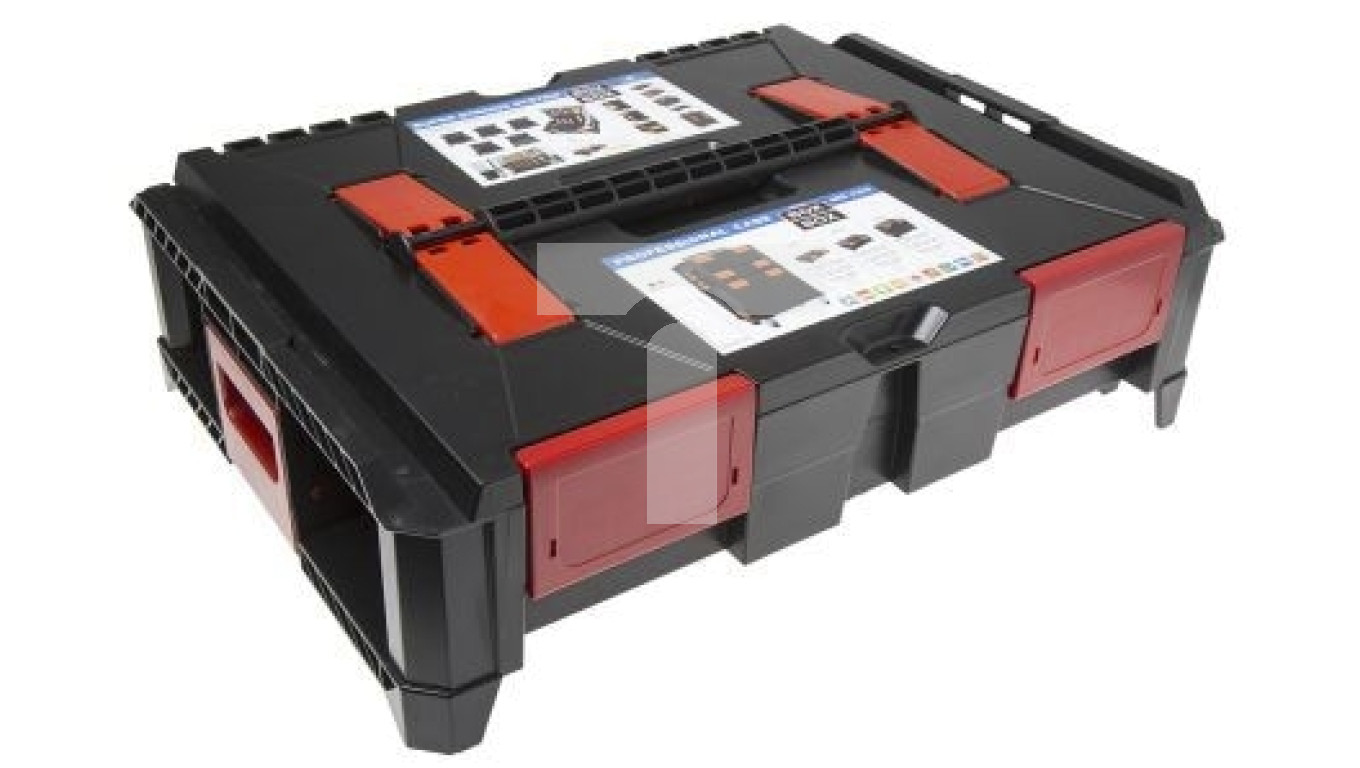 Skrzynia na sprzęt wymiary wew 80 x 400 x 300mm Plastik RS PRO ABS, z zamkiem Nie – RS PRO | TIM SA