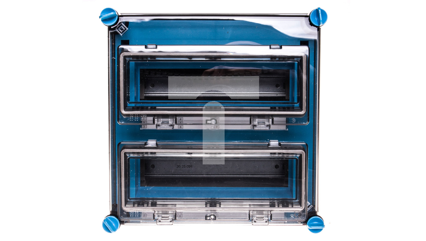 Skrzynka modułowa Mi, IP 65, wlk.2 - 2x12 modułów, z zac.Fixconnect i 2 ...