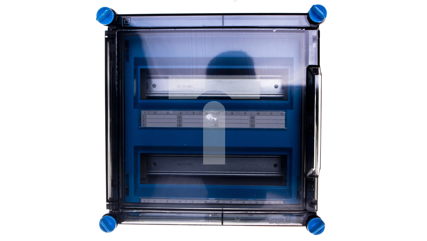 Skrzynka modułowa Mi, IP 65, wlk.2 - 2x12 modułów, z zac.Fixconnect i ...