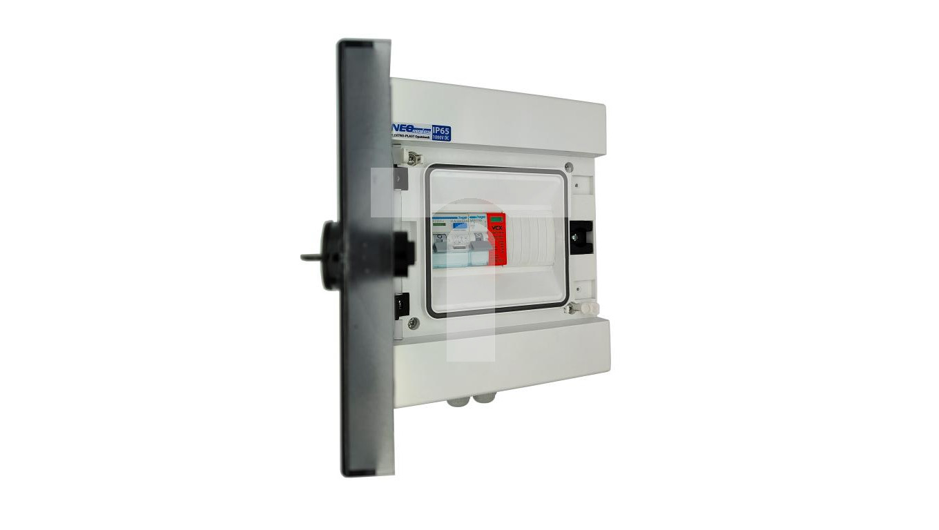 Skrzynka przyłączeniowa z ogranicznikiem przepięć Typ 2, 25A 300mA 2P ...