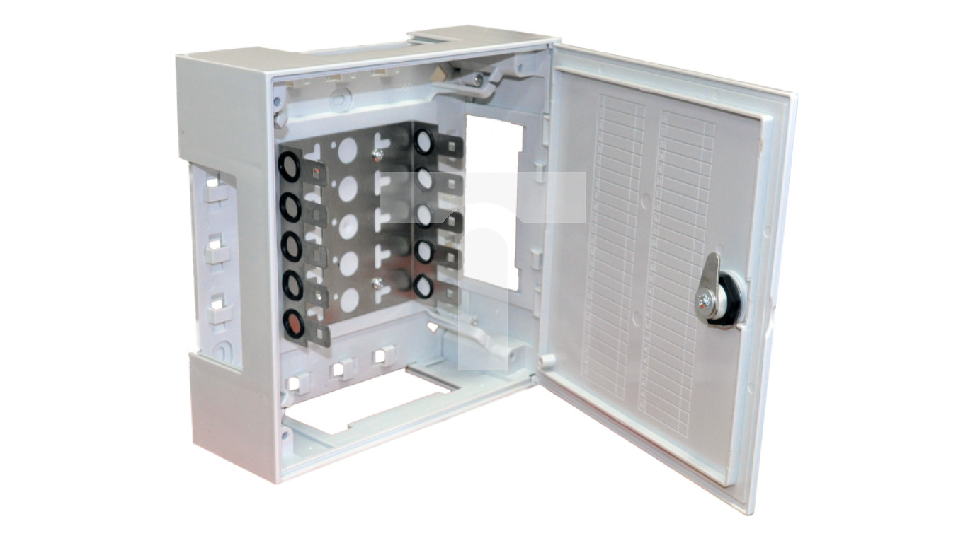 Skrzynka rozdzielcza typu BOX na 5 łączówek LSA (dla 50 par) Alantec ...