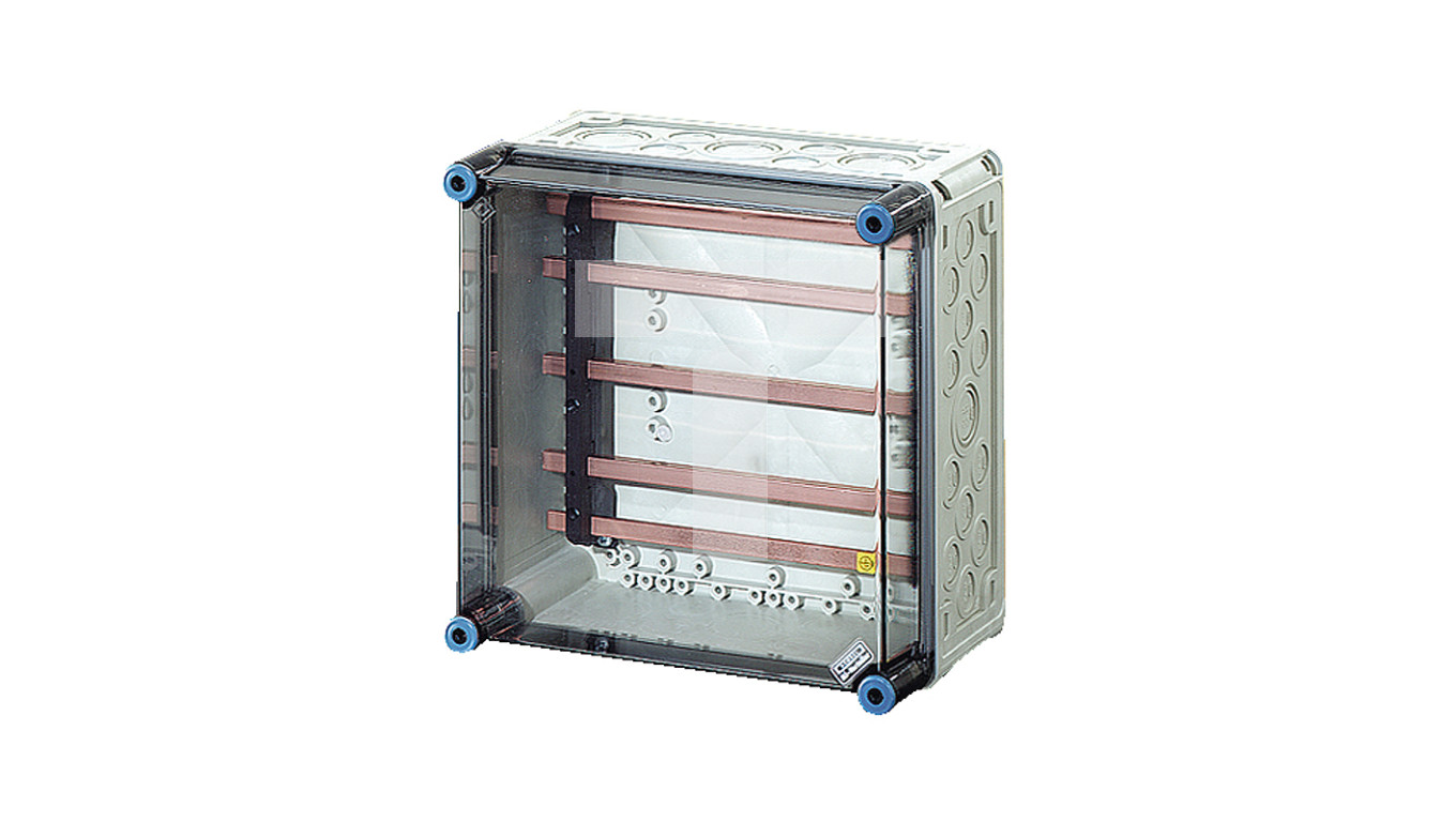 Skrzynka szynowa Mi, IP 65, wlk. 2 - 300x300x170, 250 A, 5-bieg. Mi 6252 2000645 – HENSEL | TIM SA