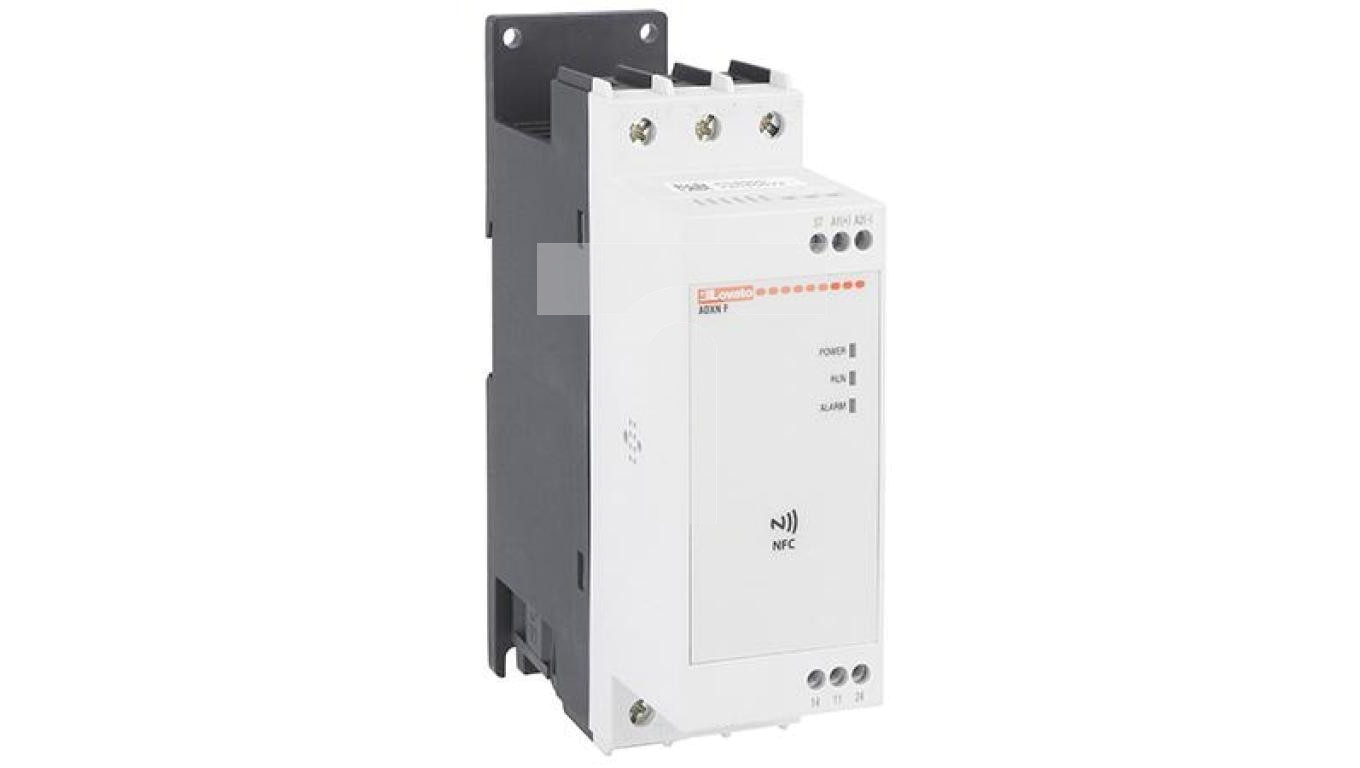 Softstart 18,5kW przy 400VAC wersja NFC wbudowany przekaźnik bypass i ... Softstart 18,5kW przy 400VAC wersja NFC wbudowany przekaźnik bypass i ...