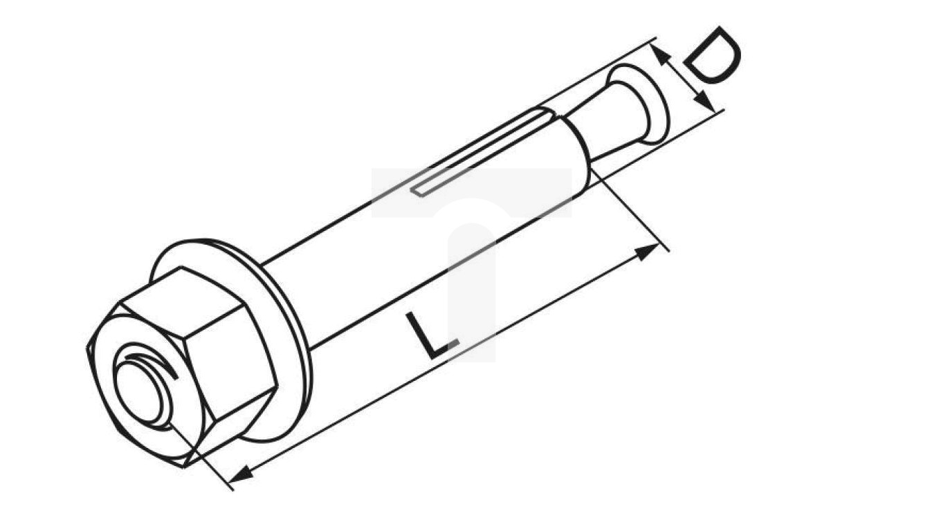 Śruba tulejkowa rozporowa SRO M6x30 803900 – BAKS | TIM SA