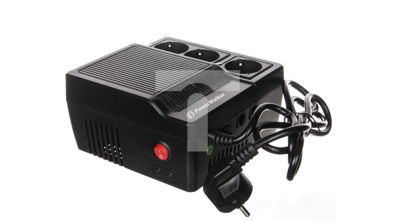 Stabilizator napięcia AVR POWERWALKER 220/230/240V 1000VA 3xSHUKO OUT AVR1000 – Power Walker ...