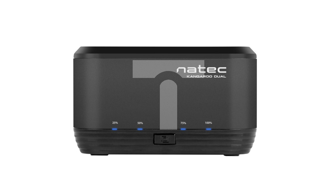 Stacja dokująca HDD NATEC KANGAROO DUAL 2.5/3,5 USB 3.0 + zasilacz ...