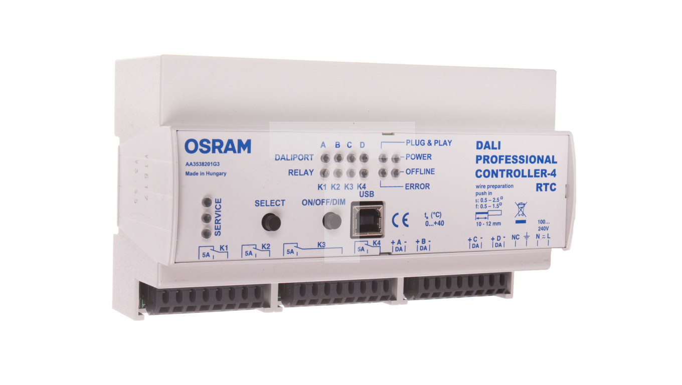 Sterownik DALI PRO CONT-4RTC 4008321710871 – LEDVANCE | TIM SA