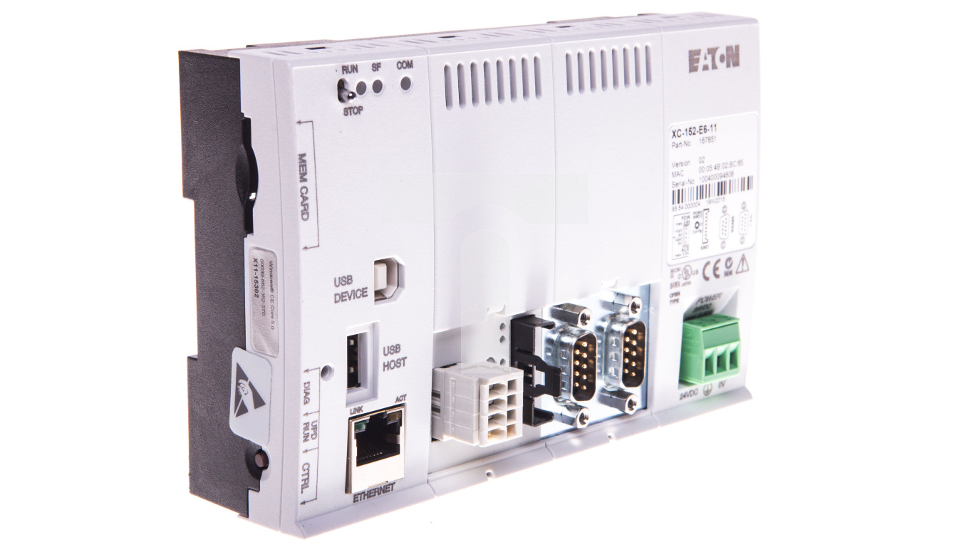Sterownik PLC ETH SmartWire-DT RS485 CAN/easyNET XC-152-E6-11 167851 ...