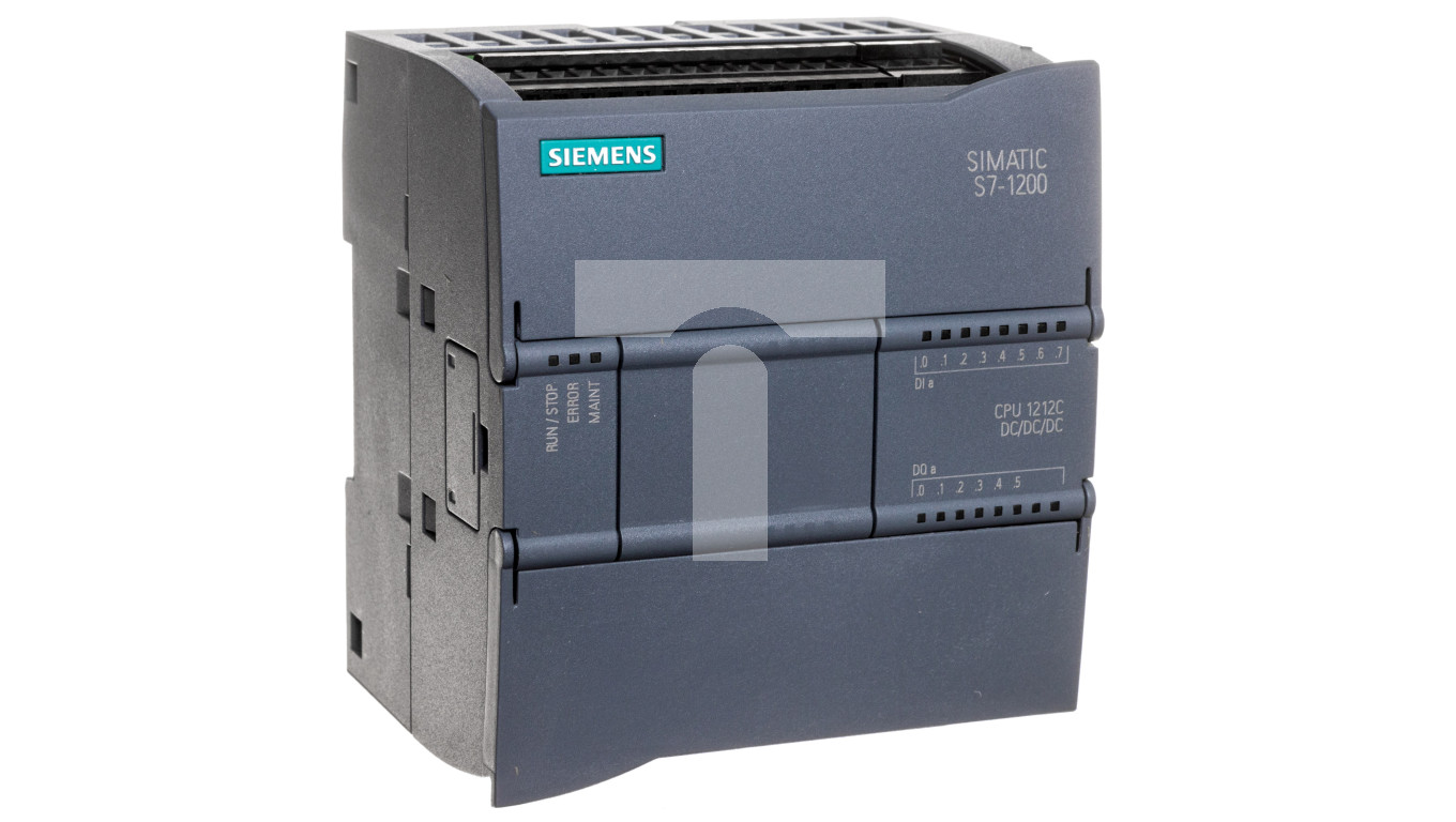 Sterownik PLC SIMATIC S7-1200 CPU 1212C DC/DC/DC 8DI 6DO 2AI 75kB ...