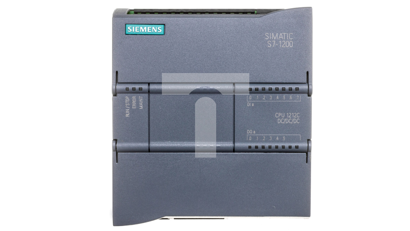 Sterownik PLC SIMATIC S7-1200 CPU 1212C DC/DC/DC 8DI 6DO 2AI 75kB ...