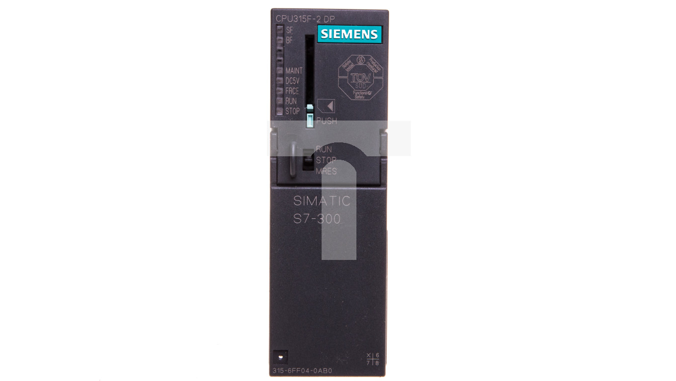 Sterownik PLC SIMATIC S7-300 CPU 315F-2DP master/slave 24V DC 384KB ...