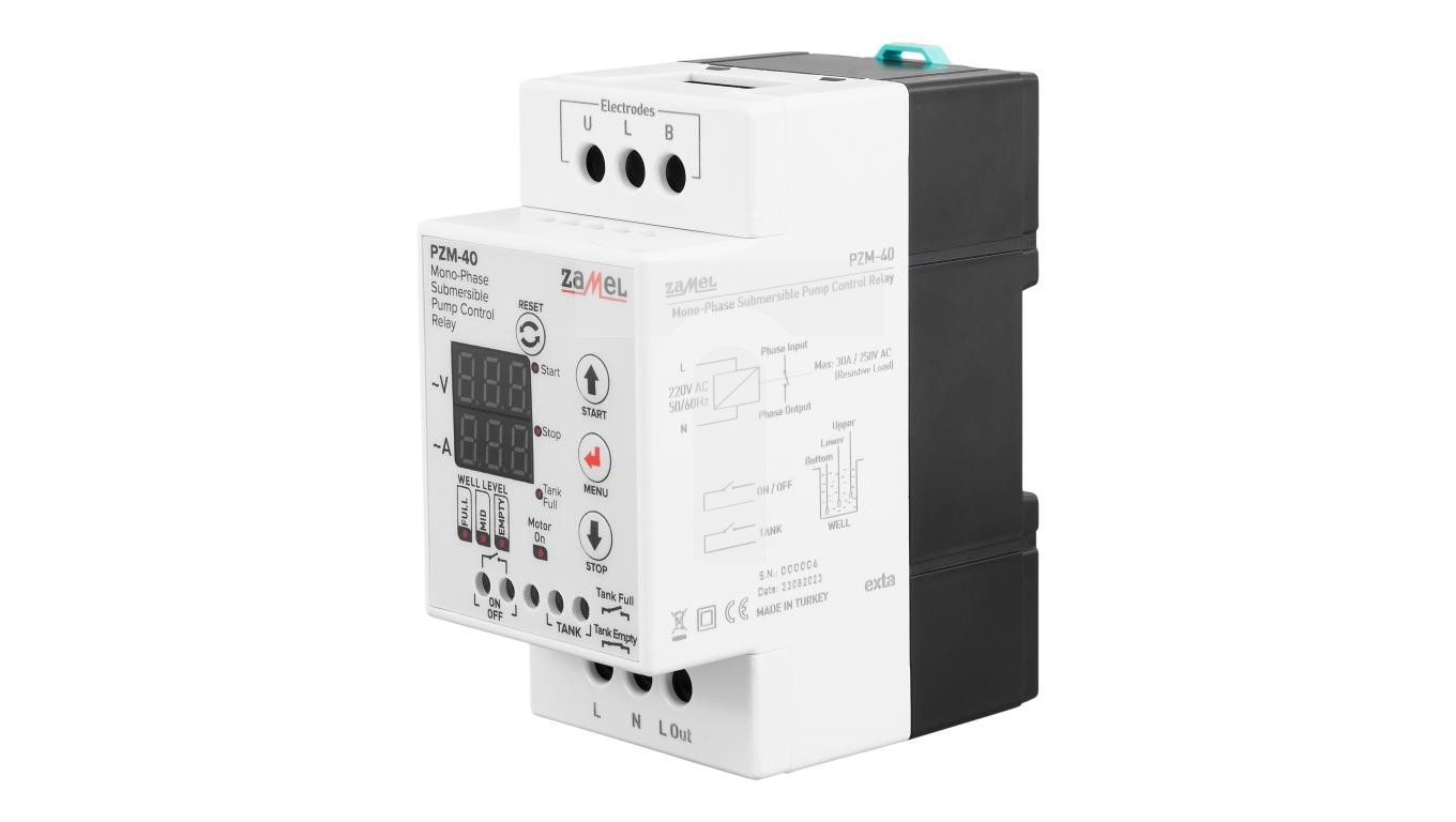 Sterownik pomp zanurzeniowych PZM-40 EXT10000317 – ZAMEL | TIM SA