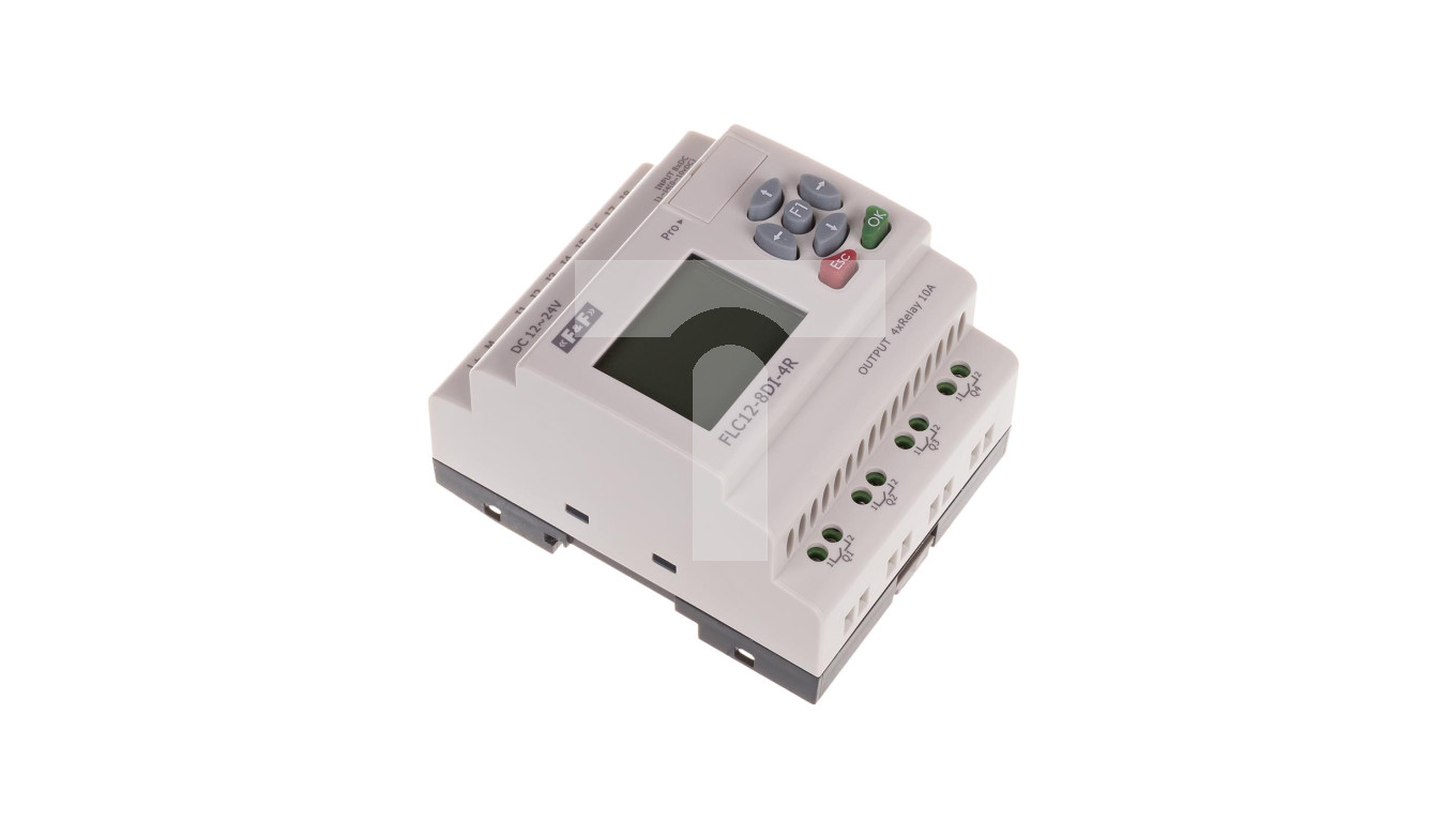 Sterownik programowalny 12-24V DC FLC12-8DI-4R – F&F | TIM SA