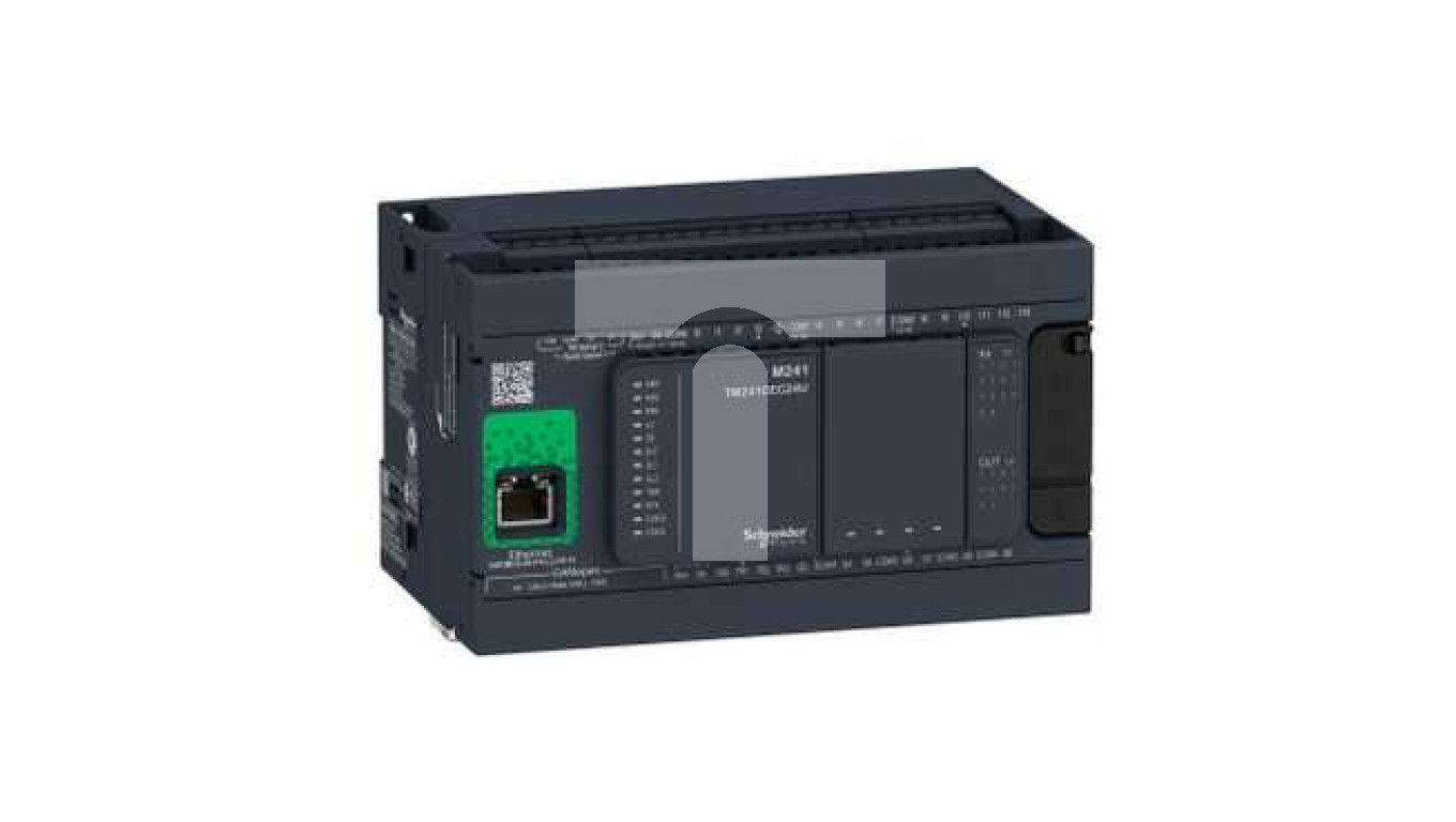 Sterownik programowalny 24 I/O przekaźnikowych Enthernet Modicon M241 ...