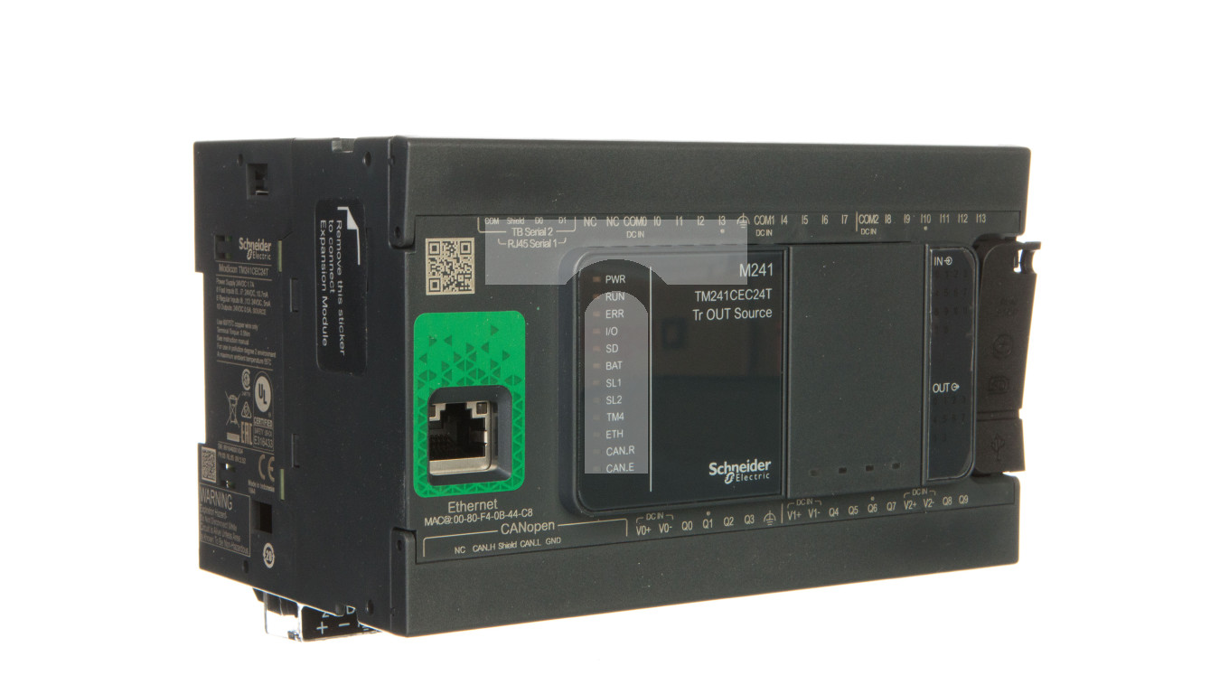 Sterownik programowalny 24I/O PNP tranzystorowe Ethernet/CANopen ...