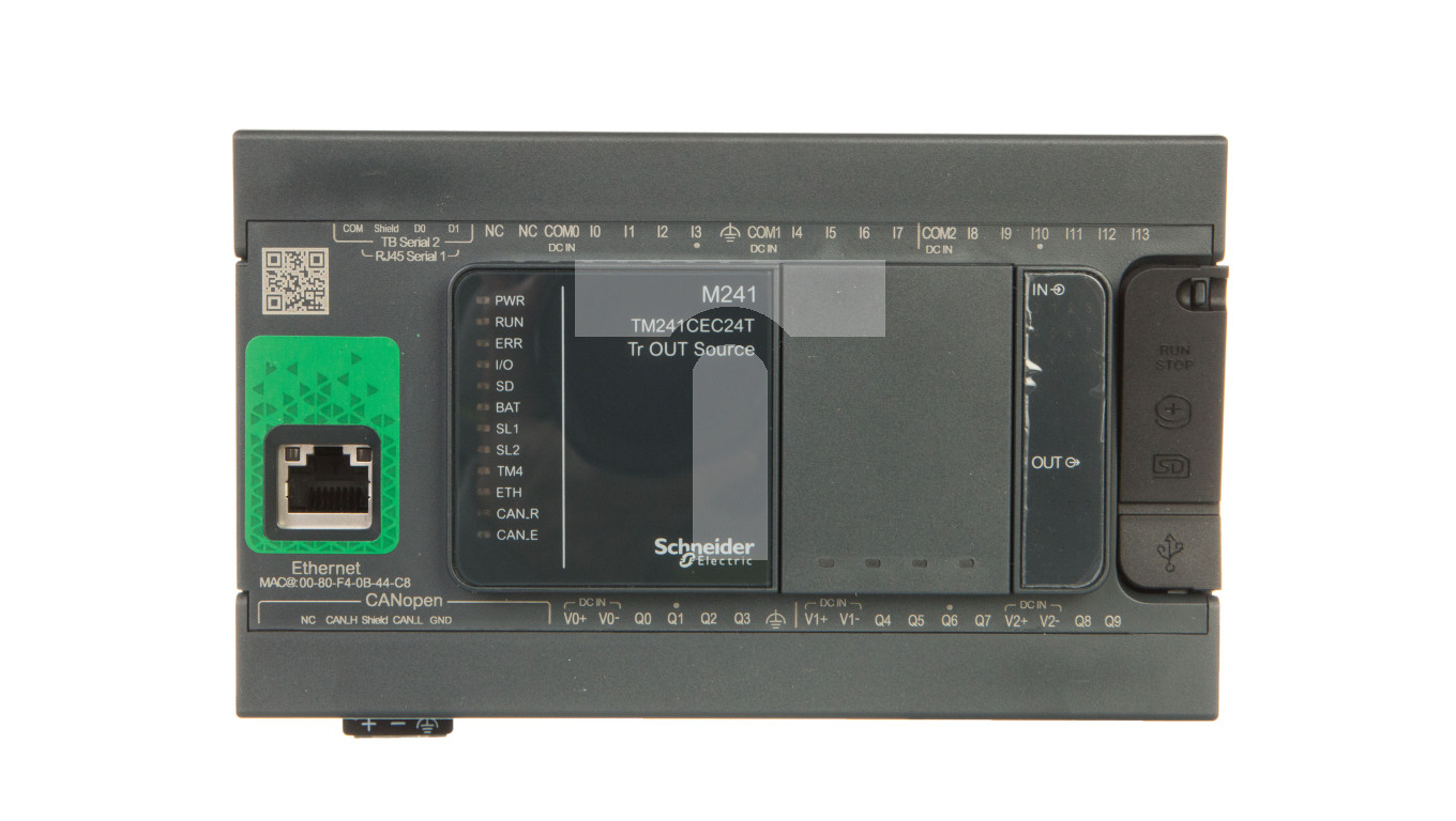 Sterownik programowalny 24I/O PNP tranzystorowe Ethernet/CANopen ...