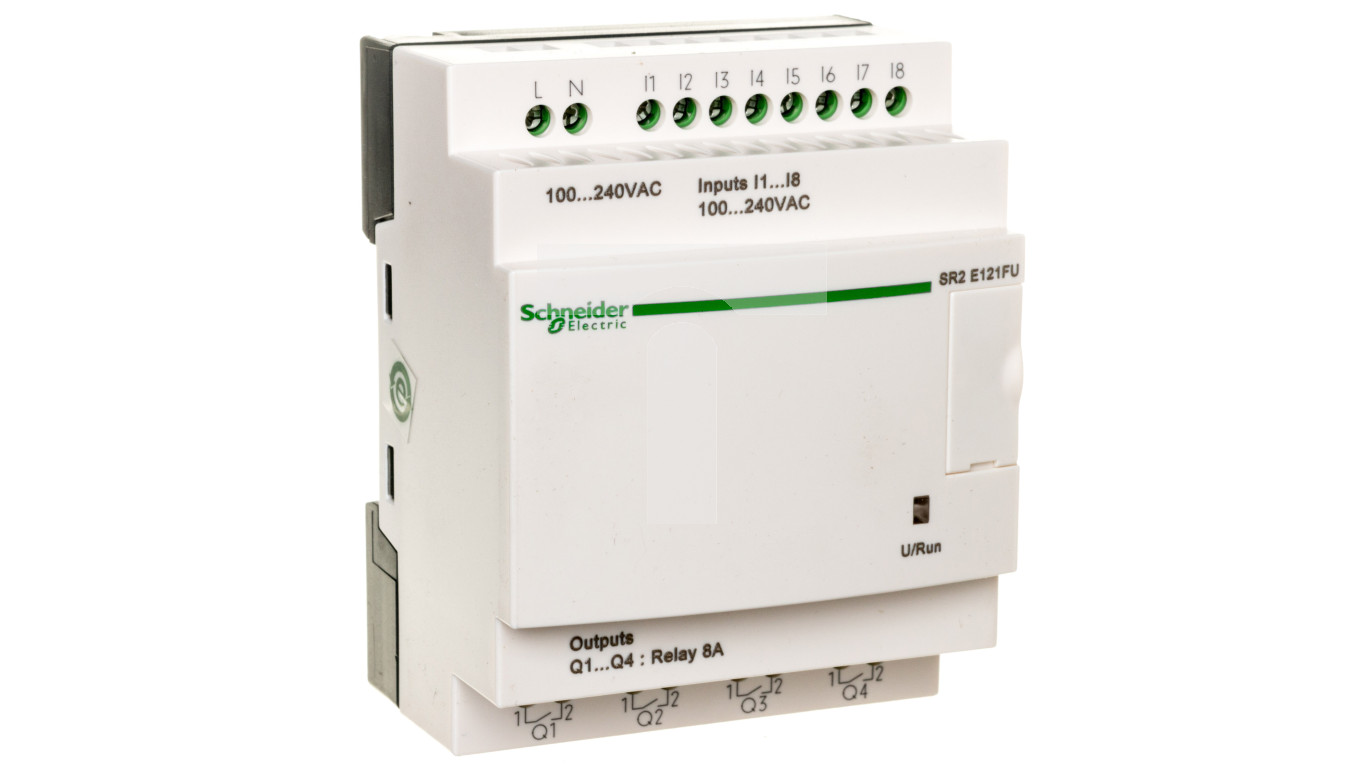 Sterownik programowalny 8 wejść 4 wyjścia 100-240V AC RTC/LCD Zelio ...