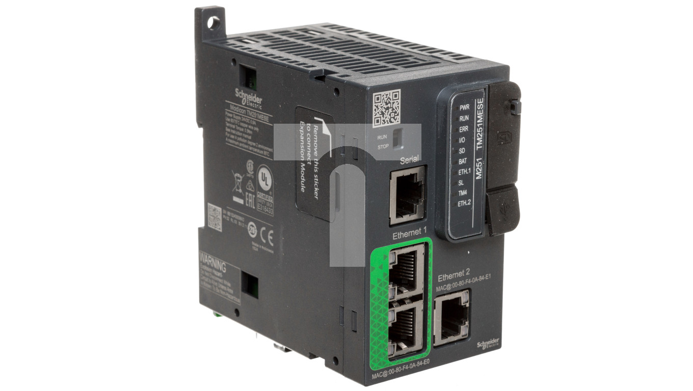 Sterownik programowany 21I/O 24V DC 2xEnthernet M251 TM251MESE ...