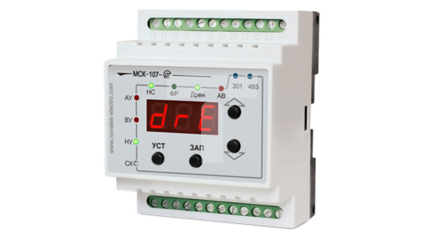 Sterownik silników pomp do kontroli i podtrzymania poziomu cieczy MCK ...