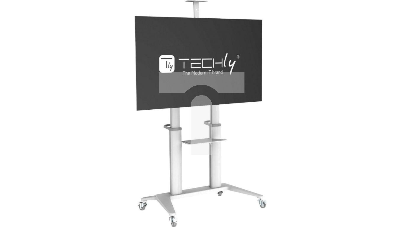 Stojak do Tablicy Interaktywnej 70-120 Cali 140kg Biały – Techly | TIM SA