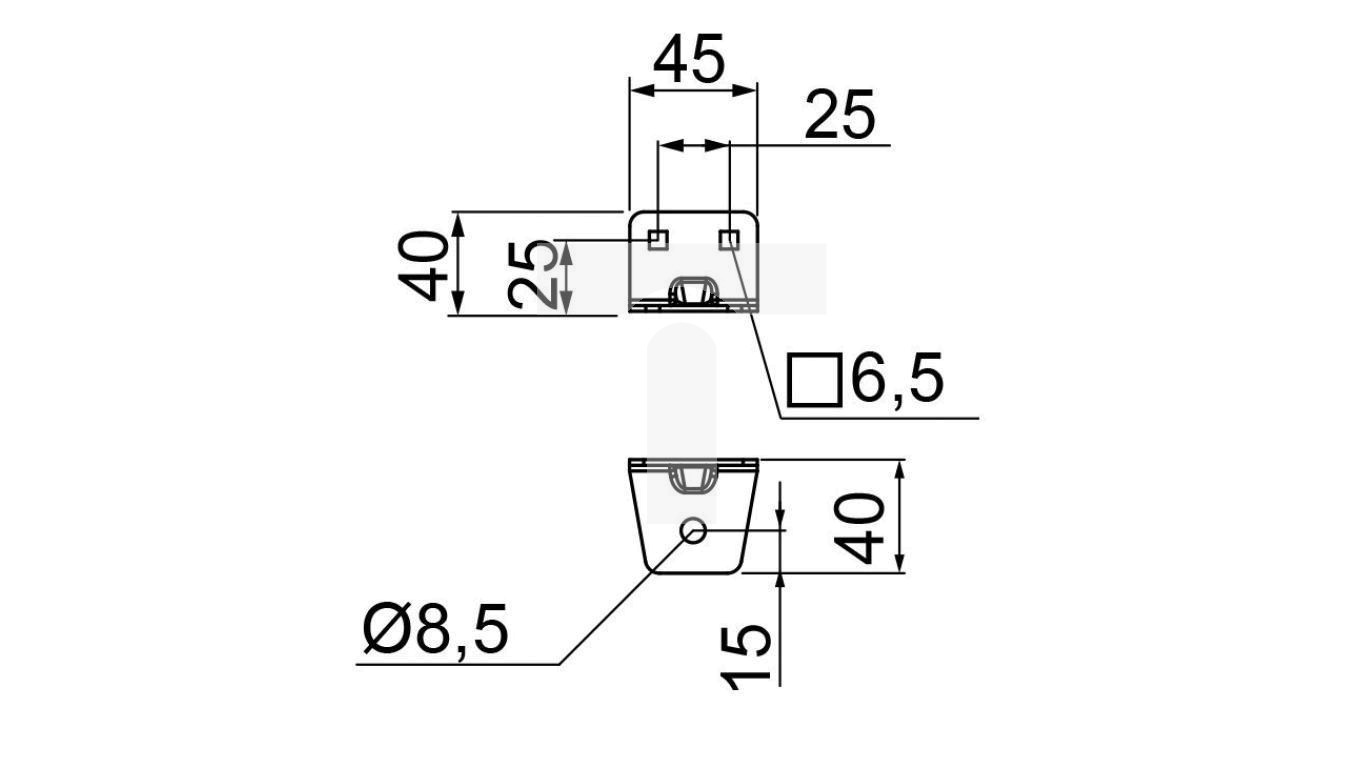 Stopa mocująca SMKMC50 810001 – BAKS | TIM SA