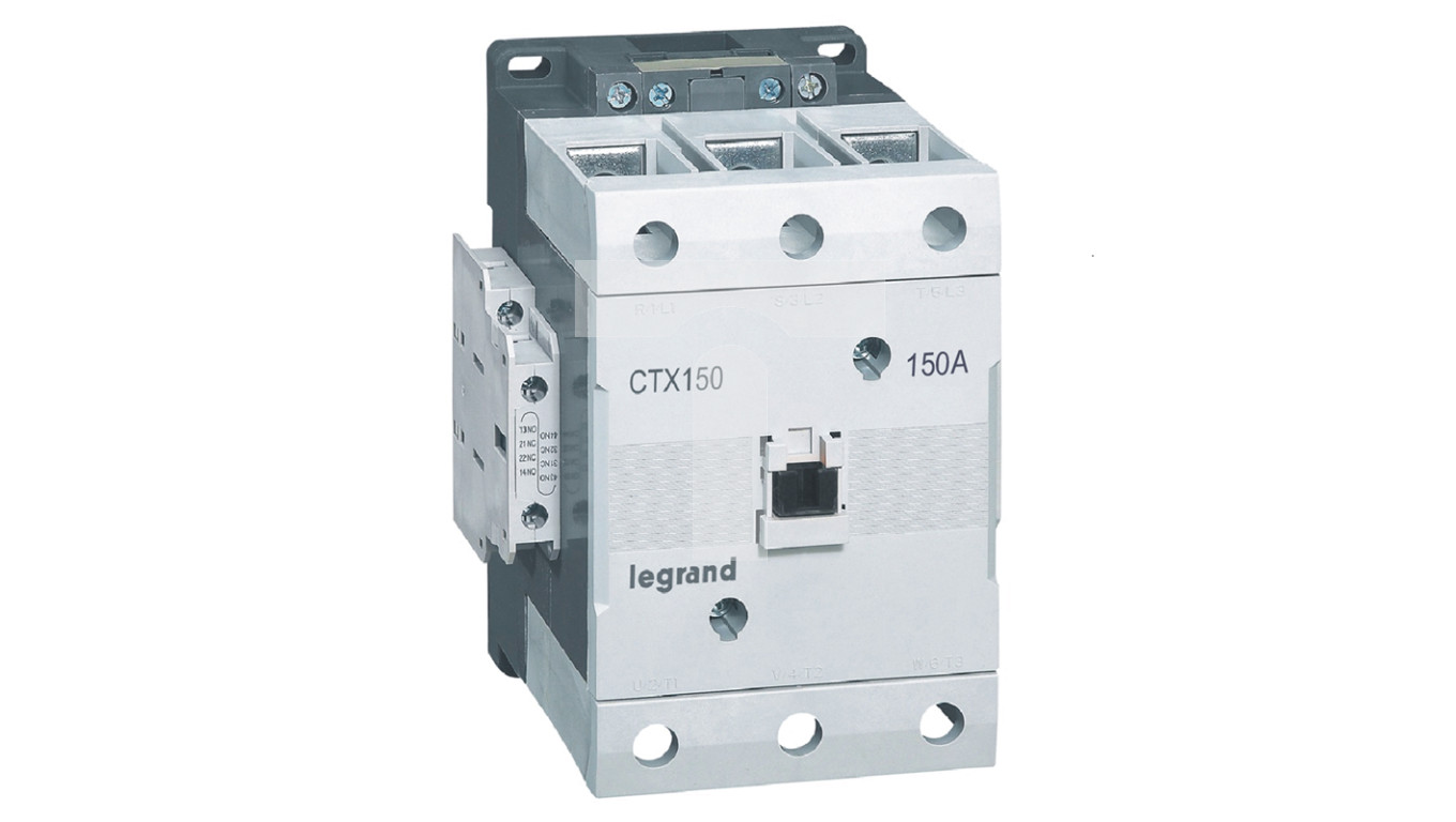 Stycznik mocy 150A 3P 24V AC 2Z 2R CTX3 416260 – LEGRAND | TIM SA