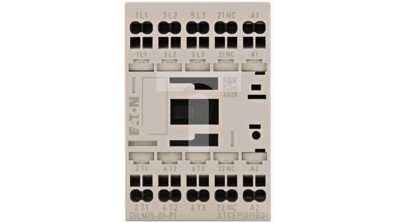 Stycznik mocy DILM15-01(230V50/60HZ)-PI 3P 380 V 400 V 7.5 kW 1Z + 1R ...