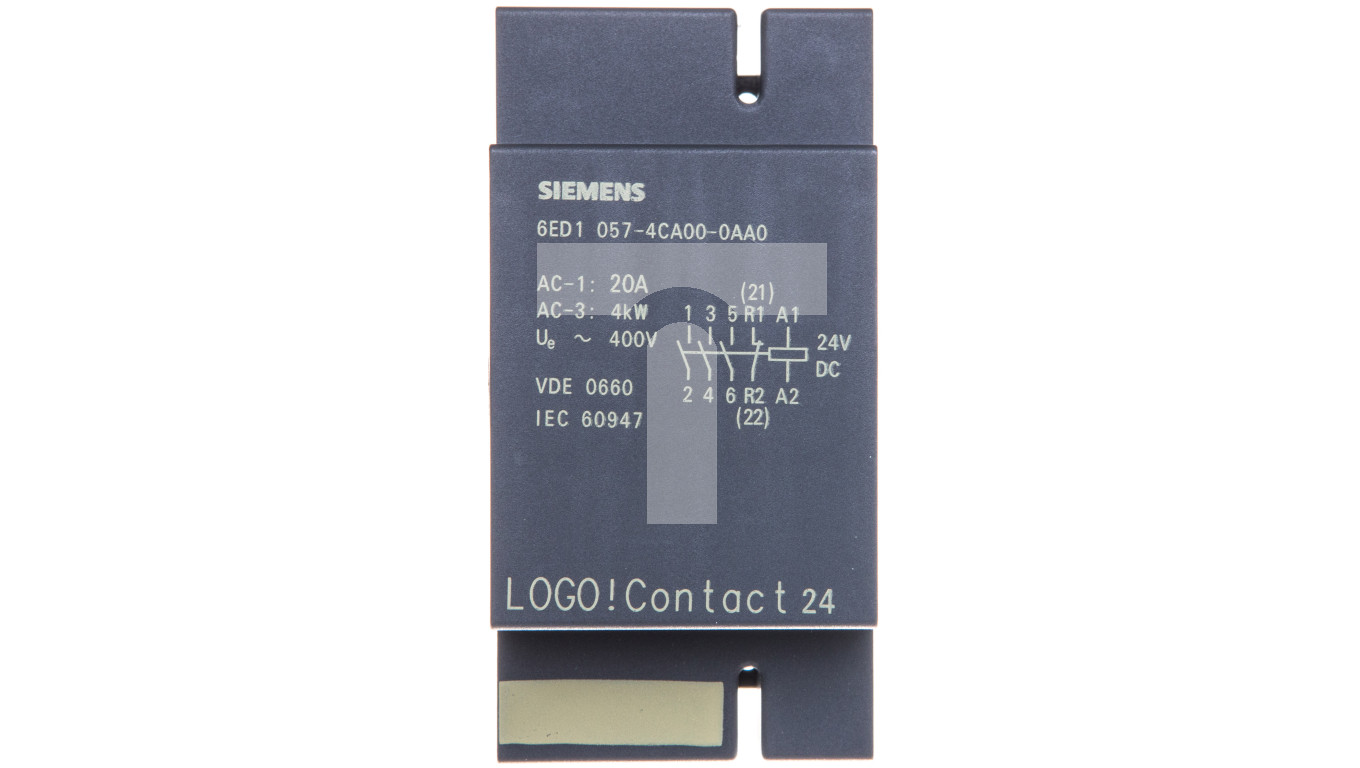 Stycznik modułowy 20A 3Z 1R 24V DC 6ED1057-4CA00-0AA0 – SIEMENS | TIM SA